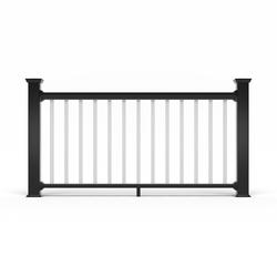 UltraDeck® Classic 36" x 6' Tuxedo Composite Rail Kit at Menards®