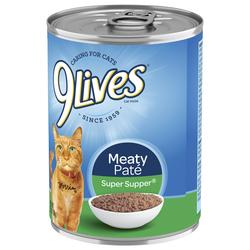 9Lives® Meaty Pate Super Supper® Wet Cat Food - 13 oz at Menards®
