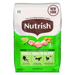 Nutrish™ Chicken & Veggies Whole Health Blend Dry Dog Food - 40 lb. at ...
