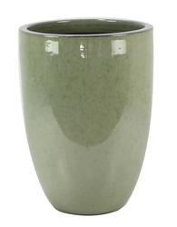 Deroma 12.4" Green Ceramic Jura Tall Planter at Menards®