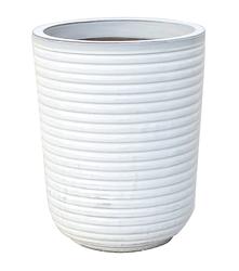 Deroma 15" White Darby Ceramic Planter at Menards®