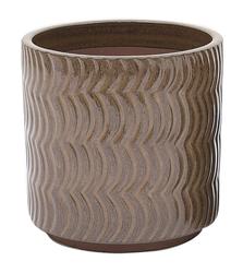 Deroma 7.7" Chocolate Winona Ceramic Planter at Menards®