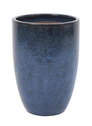Deroma 9.8" Blue Jura Tall Ceramic Planter at Menards®