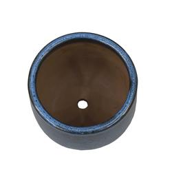 Deroma 7.5" Blue Pryor Bowl Ceramic Planter at Menards®