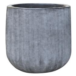 Deroma 11" Silver Madison Ceramic Planter at Menards®