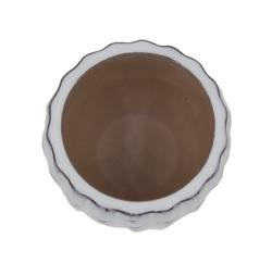 Deroma 3.5" White Nixa Cactus Mini Ceramic Planter at Menards®