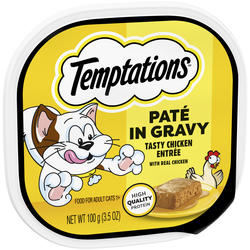 Temptations™ Pate in Gravy Tasty Chicken Wet Cat Food - 3.5 oz. at Menards®