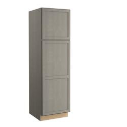 Concepts 24" W x 84" H x 24" D Arbon Alloy Grey Standard 2-Door Pantry ...