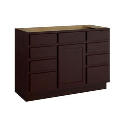 Concepts Cabinetry Mason 48"W x 21"D Twilight Bathroom Vanity Cabinet ...