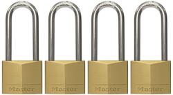 Master Lock® 1-9/16" Brass Padlock - 4 Pack at Menards®