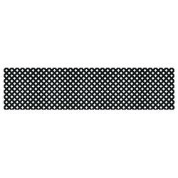 2' x 8' Black Privacy Plastic Lattice Panel at Menards®