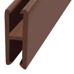 8' Adobe Redwood Plastic Lattice H Channel at Menards®