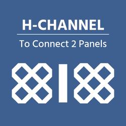 8' White Plastic Lattice H Channel at Menards®