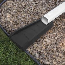 Black Rockface Splash Block at Menards®