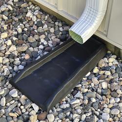 Black Rockface Splash Block at Menards®