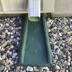 Green Rockface Splash Block at Menards®