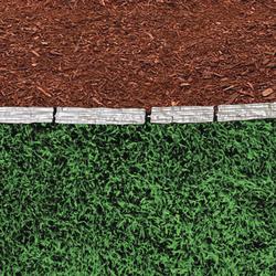 Master Mark Plastics® 36" Brown Stone Versa Landscape Edging at Menards®