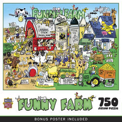 MasterPieces® Funny Farm 750 Piece Puzzle at Menards®