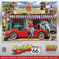 MasterPieces® Cruisin' Route 66 1,000 Piece Puzzle - Assorted Styles at ...