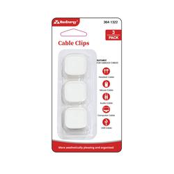 MaxEnergy® Cable Clips with Magnetic Closure 3 Pack - White at Menards®
