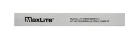 MaxLite 32-Watt Equivalent T8 with External Ballast White 48" Dimmable ...
