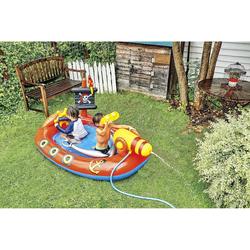 Splash Bash® Pirate Ship Inflatable Pool at Menards®
