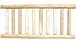 Meadow Valley 6' White Cedar Square Cut Rail Section at Menards®