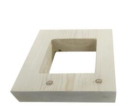 Meadow Valley 7 x 7 SPF Double Outlet Mounting J-Block at Menards®