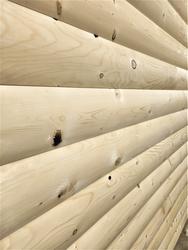 Meadow Valley 2 x 8 x 8' SPF Smooth Tongue & Groove EZ Log Siding at ...