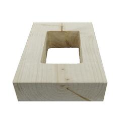 Meadow Valley 4-3/4 x 7 SPF Single Outlet Mounting J-Block at Menards®