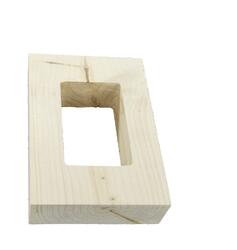 Meadow Valley 4-3/4 x 7 SPF Single Outlet Mounting J-Block at Menards®