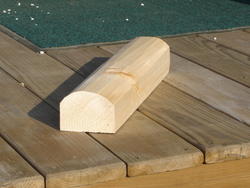 Meadow Valley 3 x 4 x 16' White Pine Hewn Window & Door Trim at Menards®