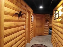 Meadow Valley 3 x 8 x 8' Unfinished Wisconsin White Pine Loggers Choice ...