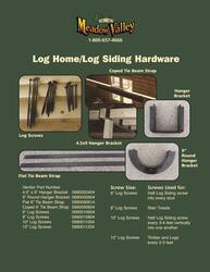 Meadow Valley 9 Full Round Log Bracket at Menards®