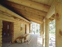 Meadowview 6' x 16' Shed Porch Package at Menards®