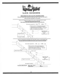 Meadow Valley 8' White Cedar Square Cut Rail Section at Menards®