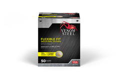Venom Steel® Flexible Fit Latex Gloves - 50 Count at Menards®