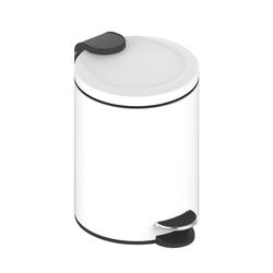 Innovaze 3.2 Gal./12-Liter and 0.8 Gal./3 Liter Stylish Round White ...