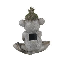 Enchanted Garden™ 11" Monkey Statue with Solar Jar at Menards®