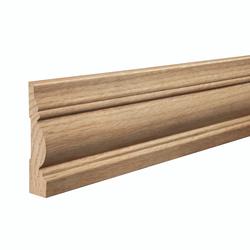Mastercraft® Unfinished Red Oak 11/16 x 3-1/2 x 10' Colonial Casing ...