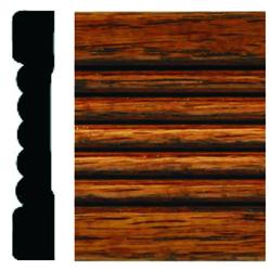 Mastercraft® 7/16 x 2-1/4 x 7' Prefinished English Chestnut Oak Fluted ...