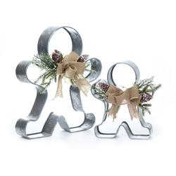 Enchanted Forest® 12" Metal Gingerbread Man at Menards®