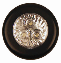 Meridian LED Black Push Puck Light at Menards®