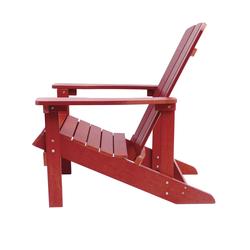 Backyard Creations® Red Adirondack Patio Chair at Menards®