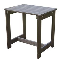Backyard Creations Espresso All Weather Patio End Table 14 W x 18 1 2 L x 18 1 2 H at Menards