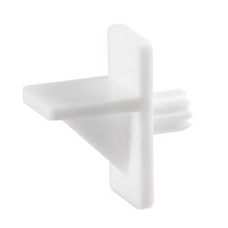 5MM White Plastic Shelf Clips - 8 Pack at Menards®