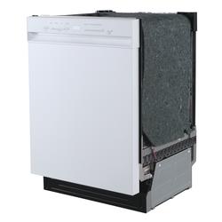 Criterion® White 24" 4-Cycle Built-In Front-Control Dishwasher at Menards®