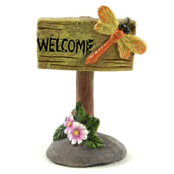 2.5" Fairy Garden 'Welcome' Sign at Menards®