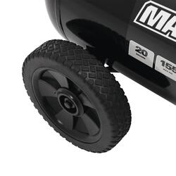 Masterforce® Belt Drive 20-Gallon 155 PSI Portable Electric Horizontal ...