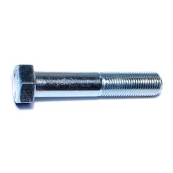 Midwest Fastener® 9/16"-18 x 3" Zinc Grade 5 Hex Cap Screw - 25 Count ...